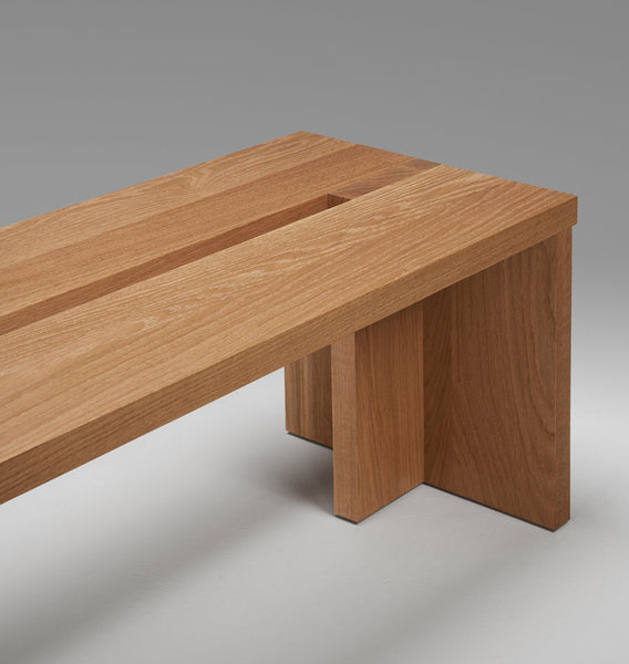 Grange Bench - 48" | White Oak | Post Company – Roll & Hill